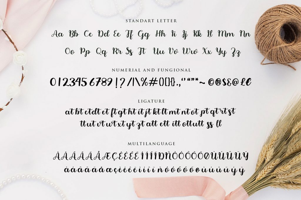 Nietta Modern Calligraphy font « rantaustudio
