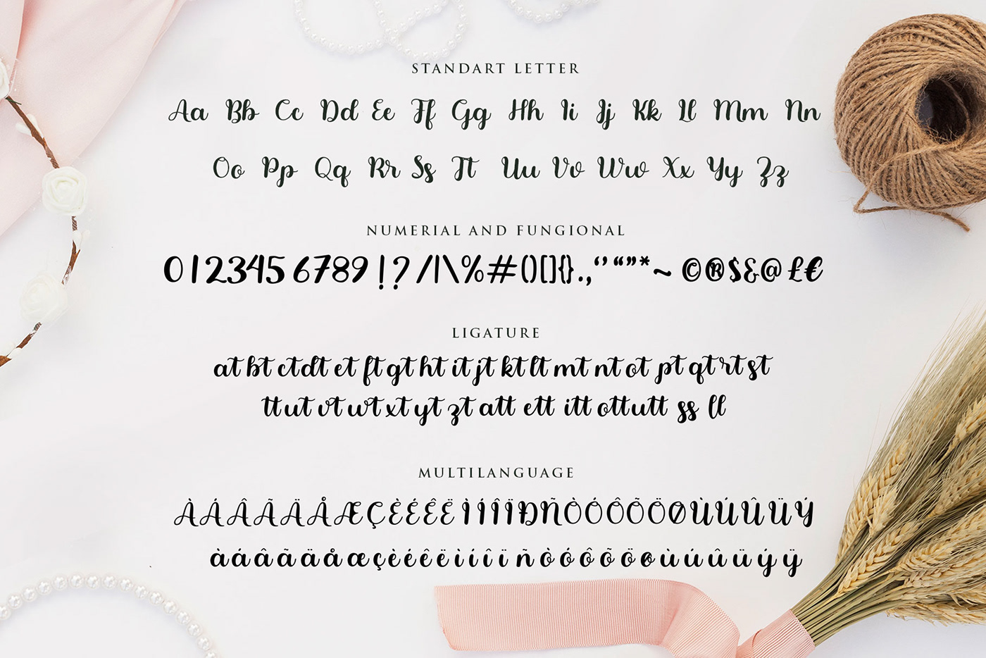 Nietta Modern Calligraphy font « rantaustudio