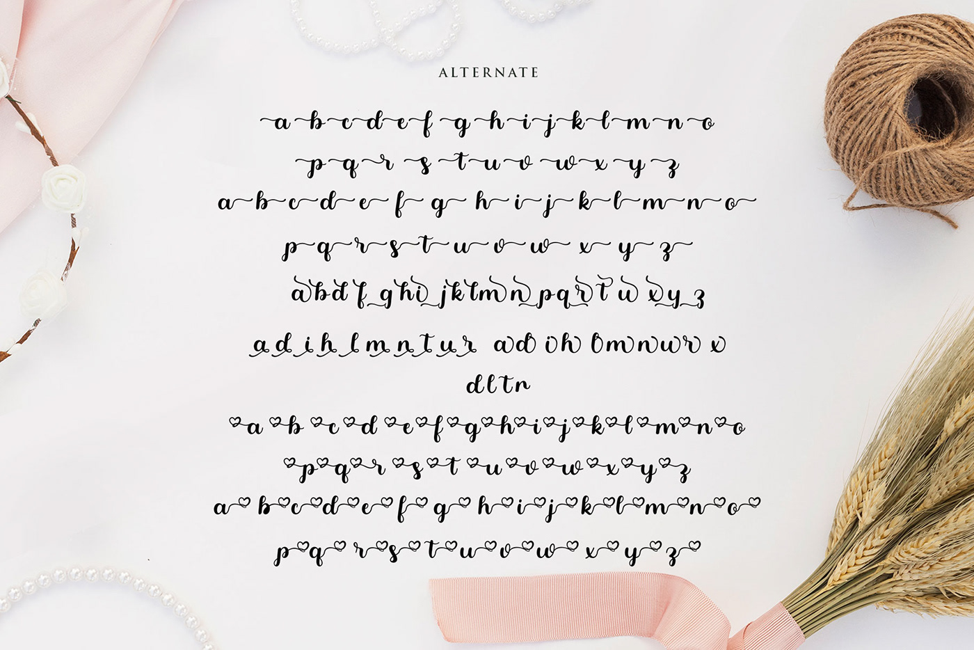 Nietta Modern Calligraphy font « rantaustudio