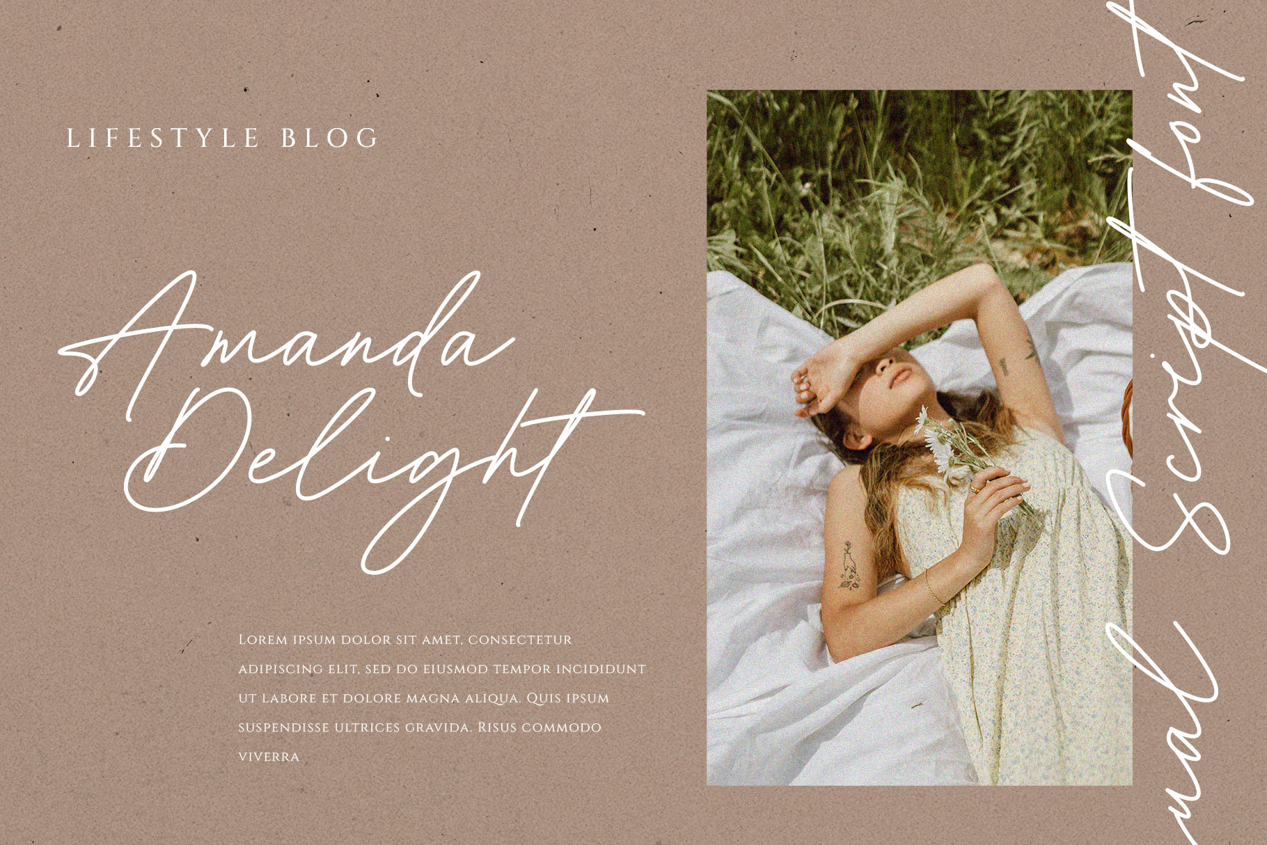 Bridget Lily // Business Handwritten Font « rantaustudio