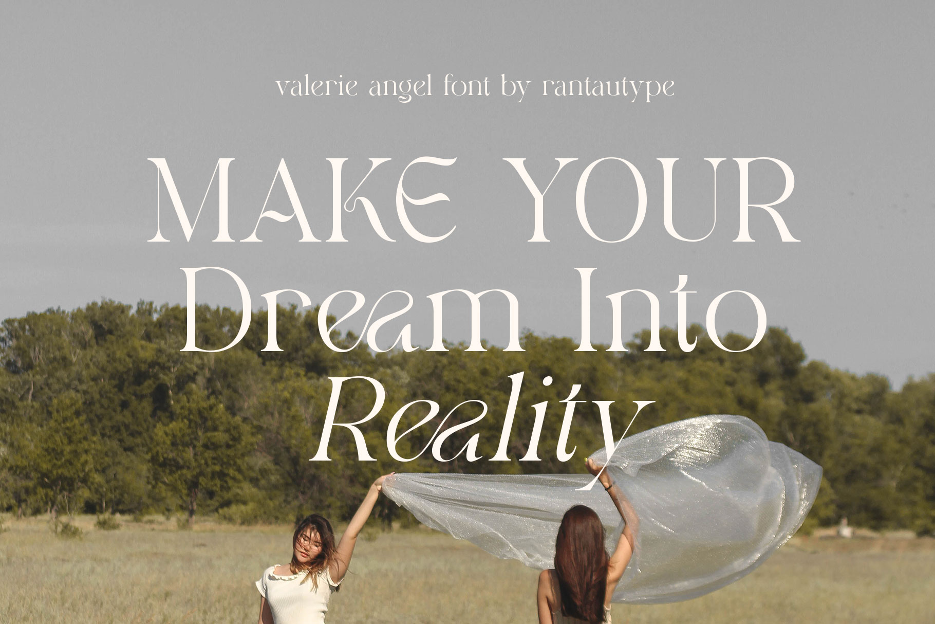 Valerie Angel // Beautiful Serif Font « rantaustudio