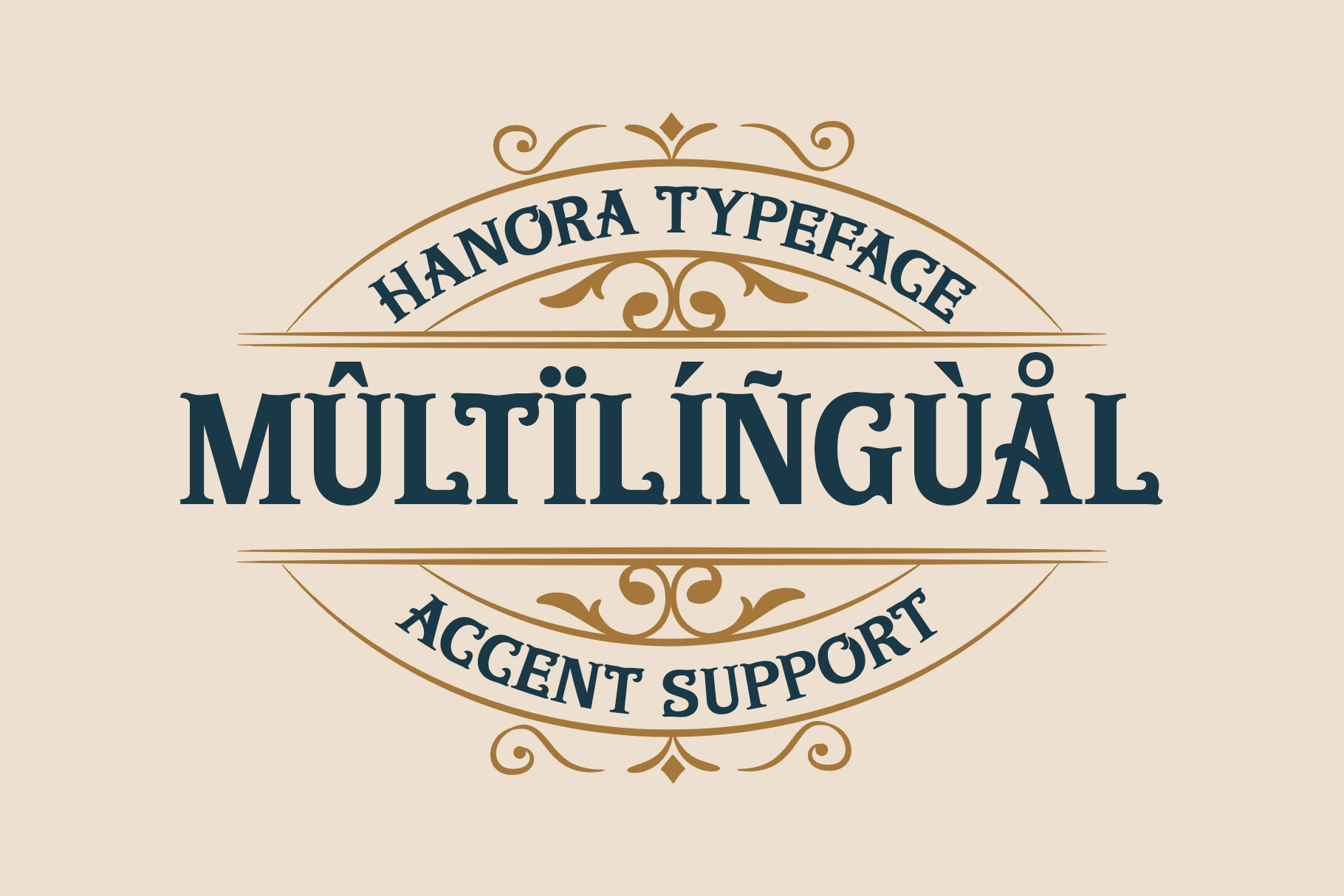 Hanora // Vintage Font « rantaustudio