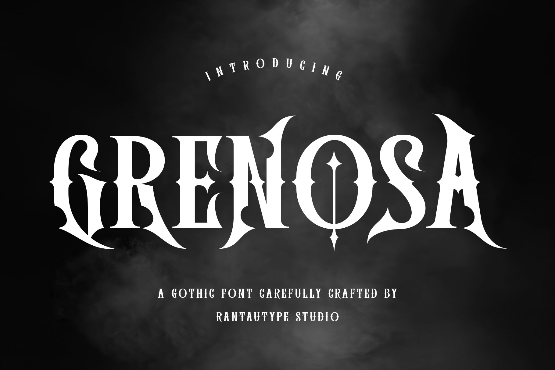 Grenosa Gothic Font - Rantau Studio